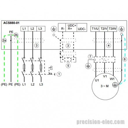 Buy ACS880-01-240A-5 - 200 HP ABB ACS880 VFD