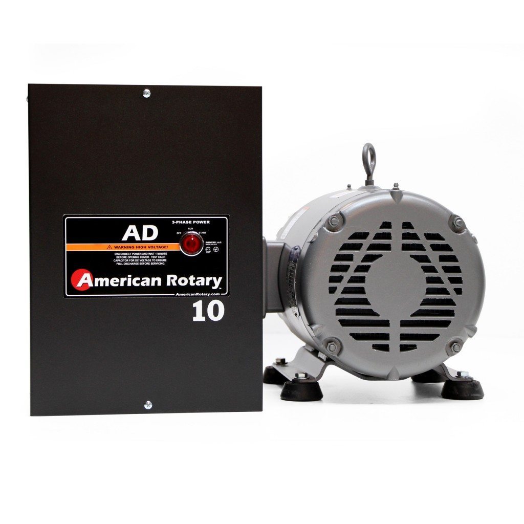 AD-10 - 5 HP Rotary Phase Converter, 240 VAC