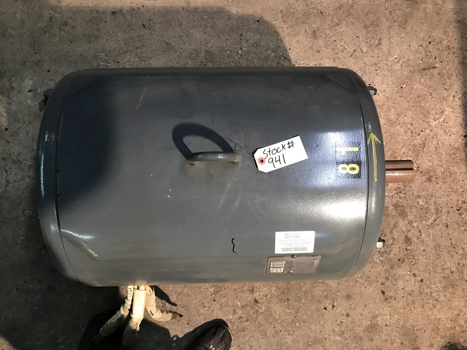 3548210 - Lincoln Electric, 200 HP, 1780 RPM, 445TS Frame, 460 VAC, ODP