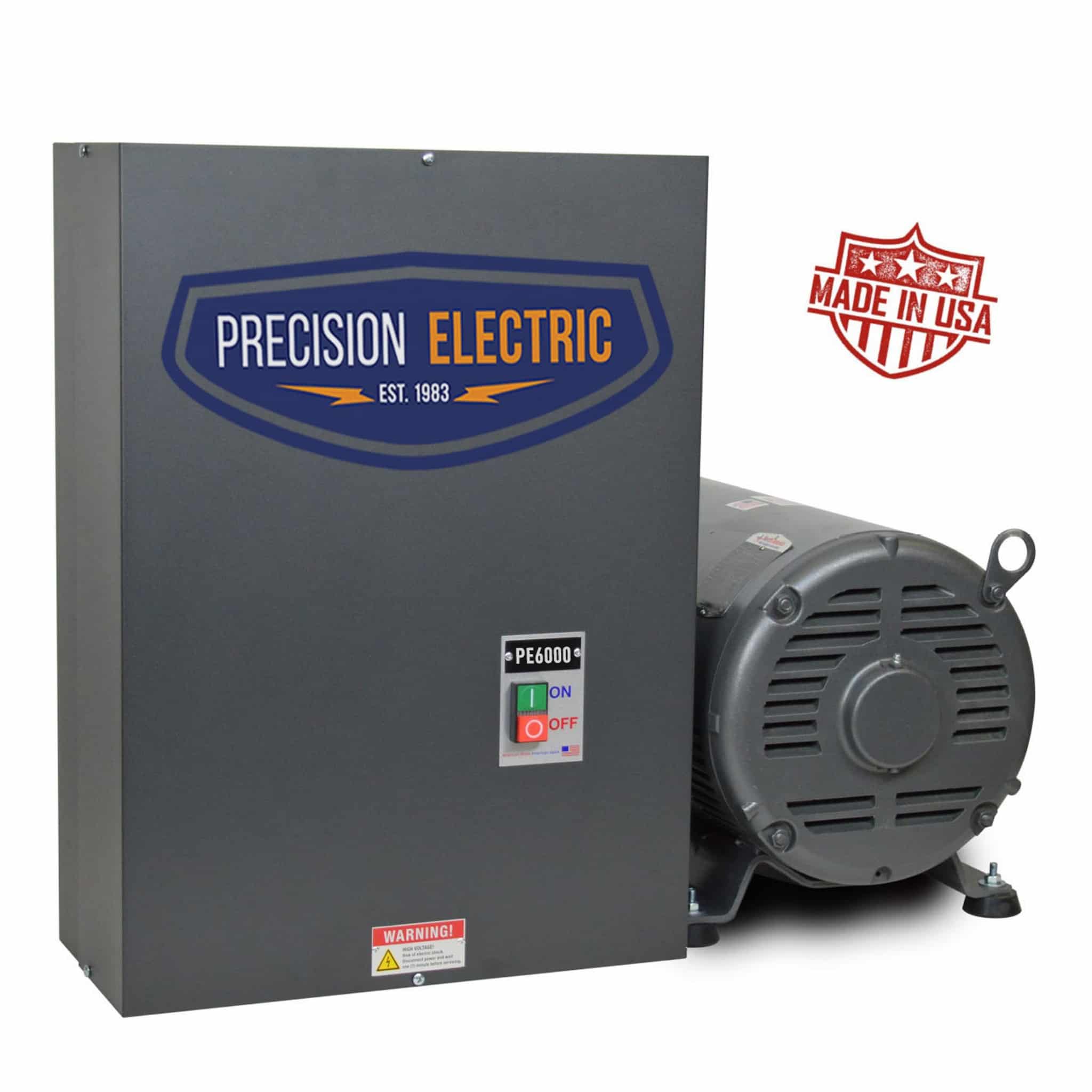 480V-PROPHASE-PE6000 - Precision Electric 30.0 HP Rotary Phase ...