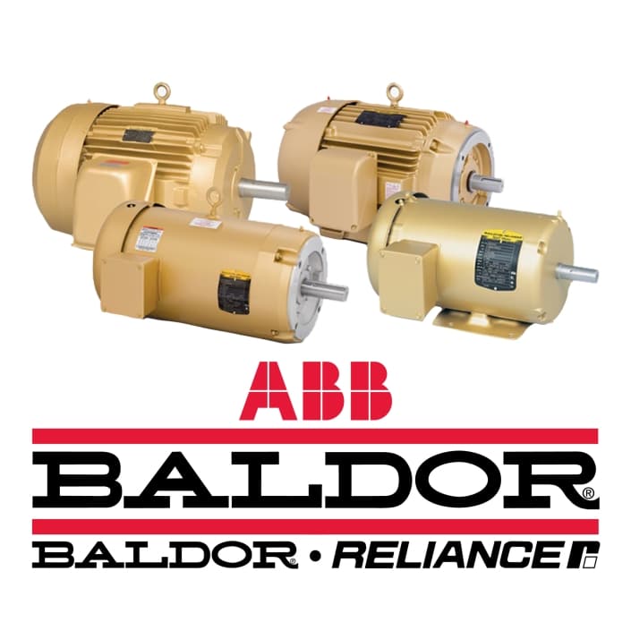 Baldor 10 HP, 1760 RPM, 3 Phase, 60 Hz, 215T, 0748M, TEFC, F1 - ECP3774T