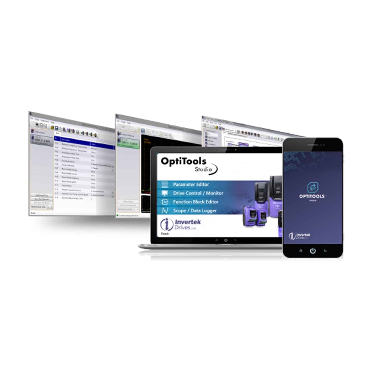 OPT-2-USB485-OBUS - Invertek Optidrive E3/P2/Eco VFD USB PC Connection Kit