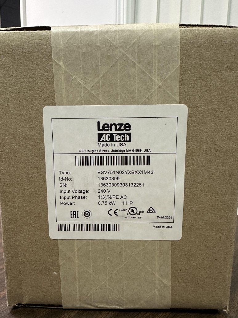 LENZE - AC TECH ESV751N02YXBXX1M43 - NEW