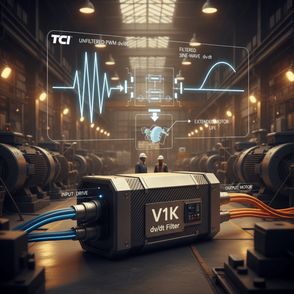 TCI V1K Motor Protection Filter DV-DT Output Filter